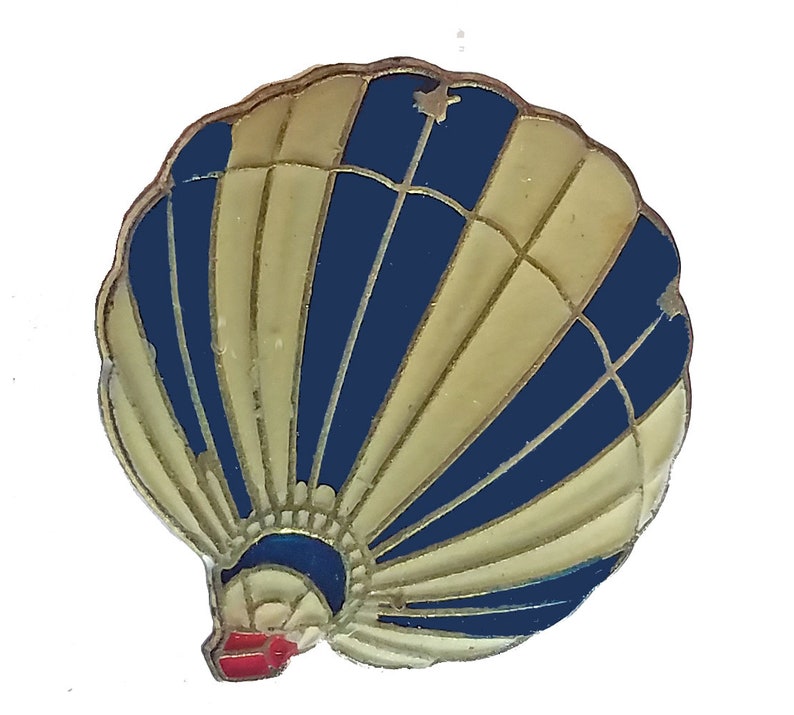 HOT AiR BaLLOON vintage enamel pin lapel badge brooch gift | Etsy