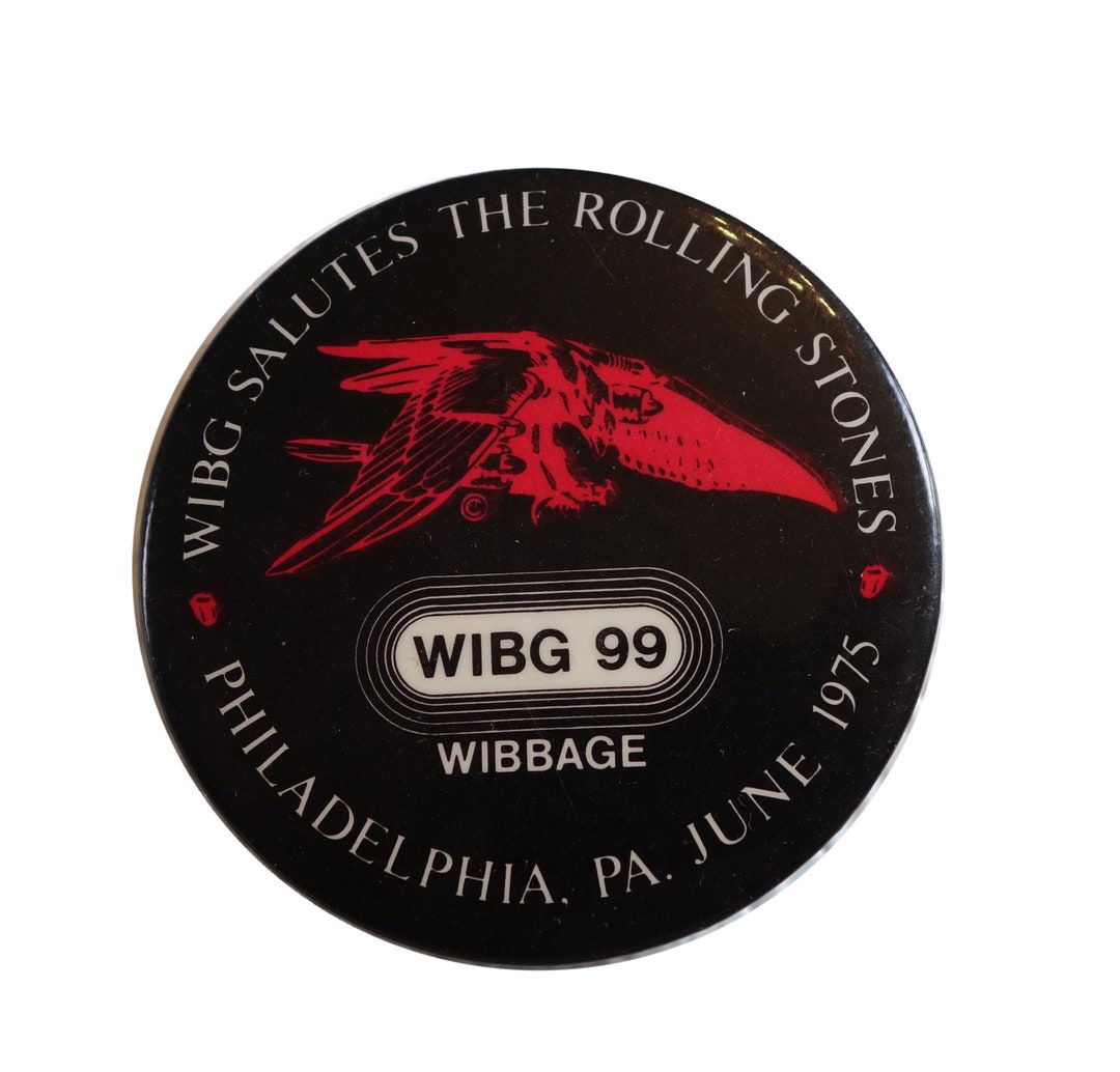 The Rolling Stones WIBG 99 Radio Philadelphia PA June 1975 - Etsy