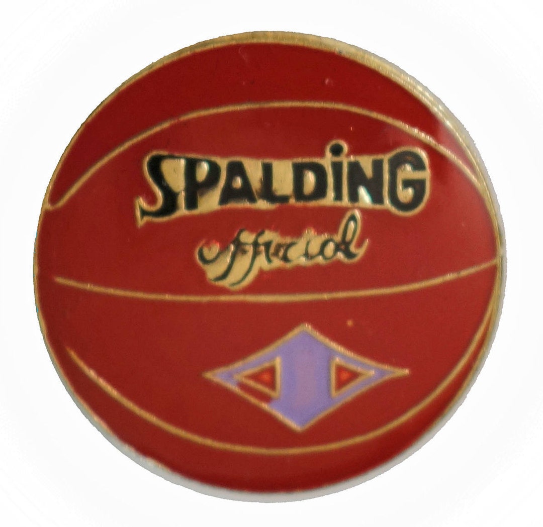 BASKETBALL Vintage Enamel Pin Lapel Badge Gift Trophy Spalding - Etsy