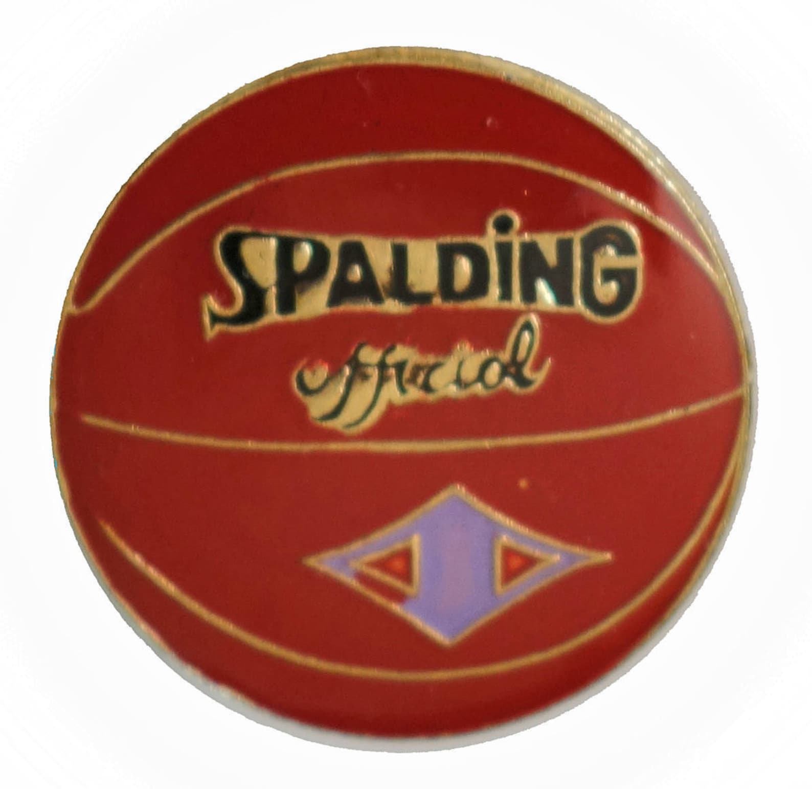 BASKETBALL Vintage Enamel Pin Lapel Badge Gift Trophy Spalding - Etsy
