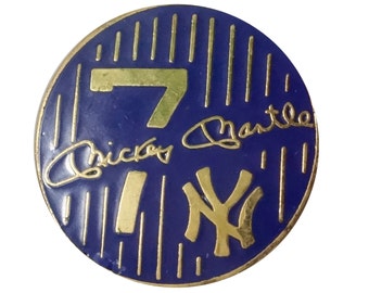 Mickey Mantle Button - Etsy