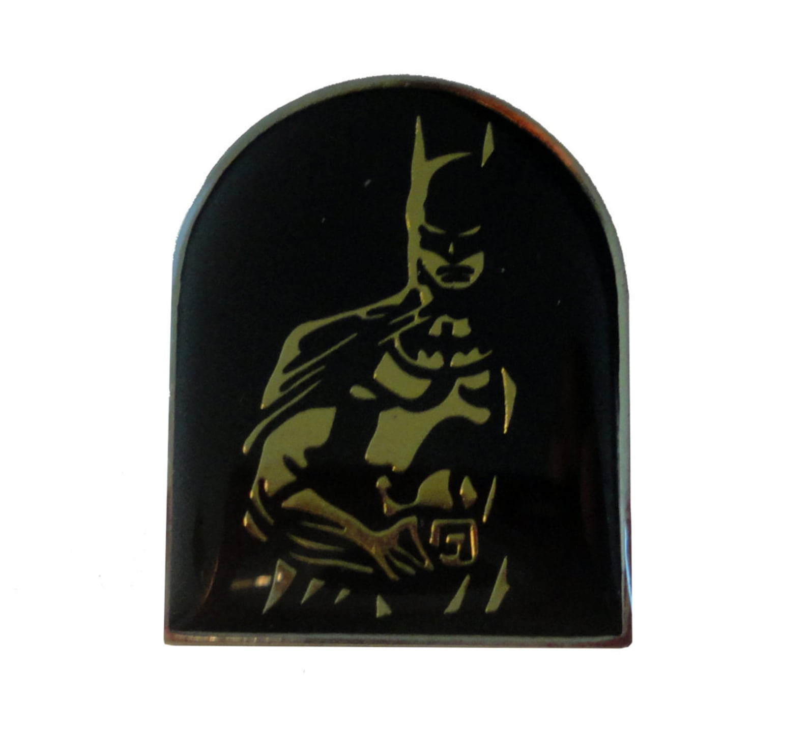 BATMAN DC Comics Emblem 1988 Vintage Enamel Pin Lapel Badge Logo ...