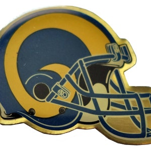 ST LOUIS RAMS Helmet Logo Vintage Enamel Pin Lapel Badge Nfl Football ...
