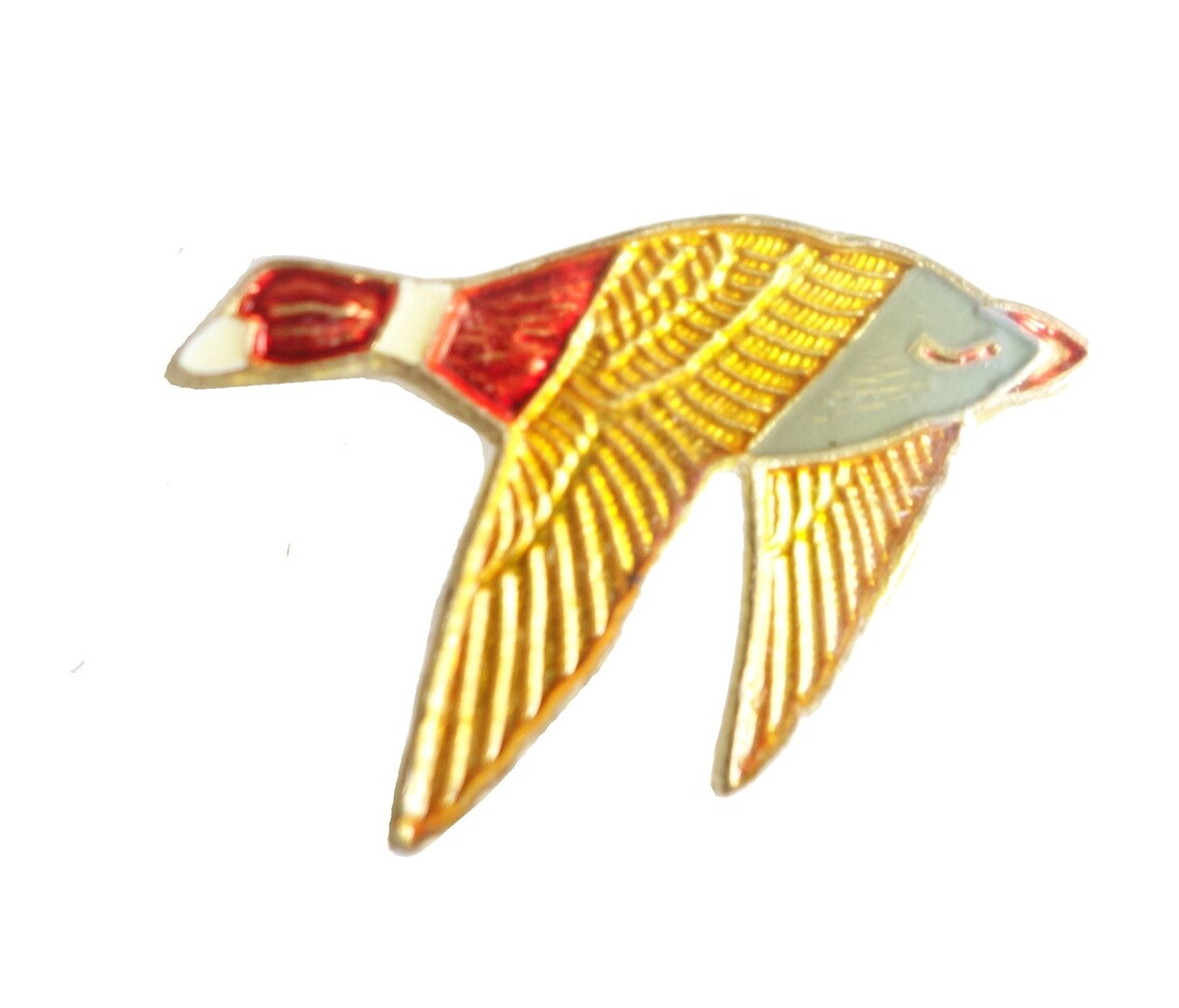 CANADIAN GOOSE Vintage Enamel Pin Lapel Badge Gift Pinback - Etsy