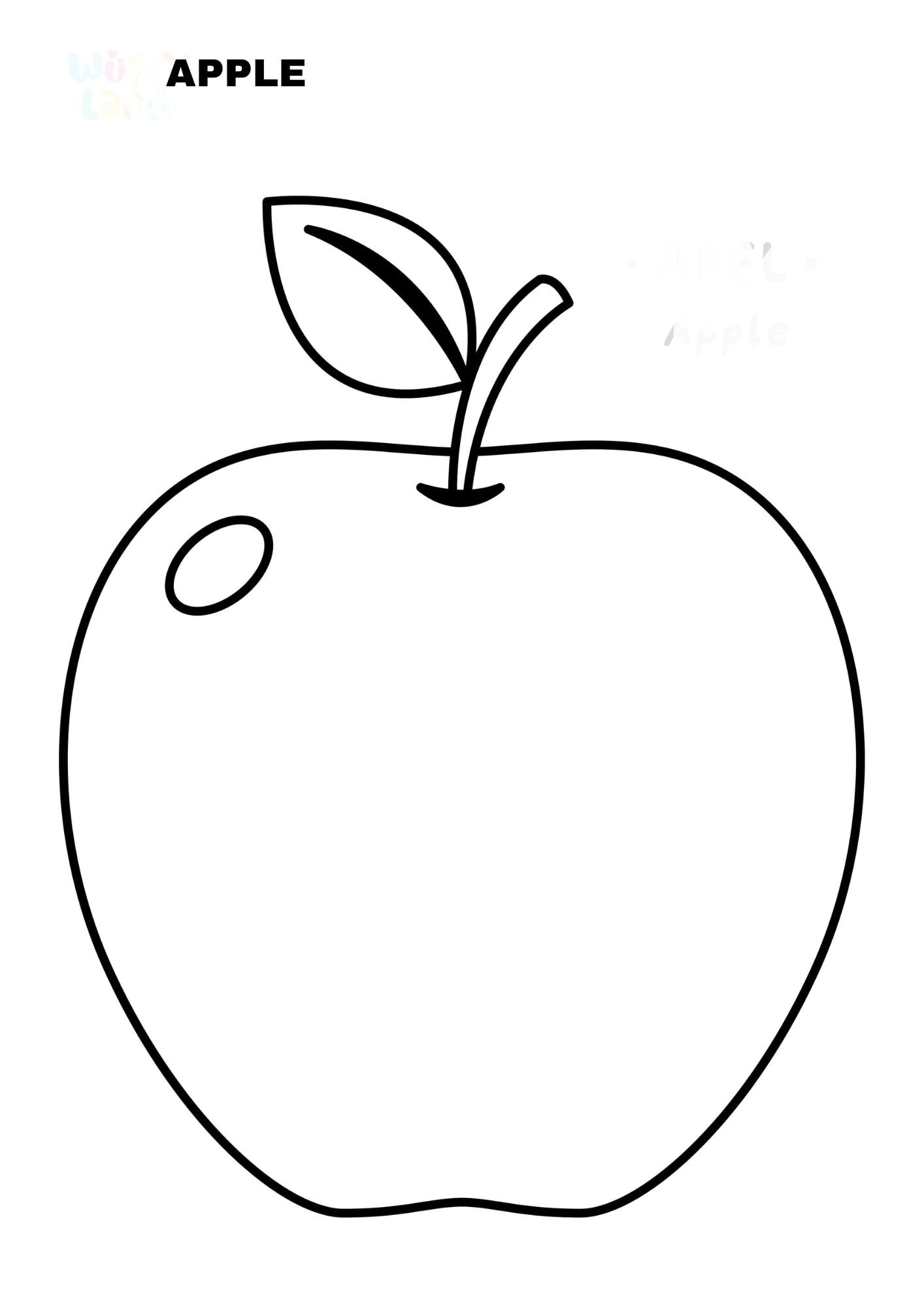 12 Easy Coloring Pages | for Small Kids Toddlers | Instant Download ...