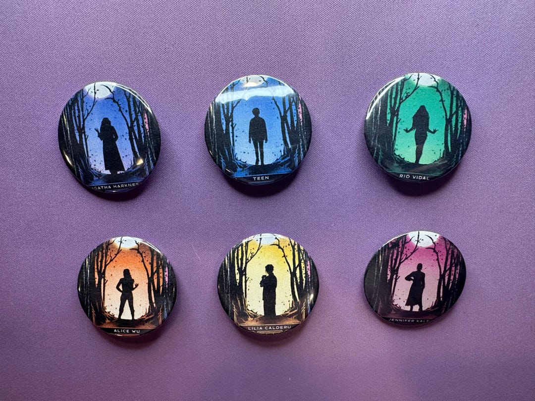 Agatha All Along Tarot 1 Pins/buttons Set - Etsy