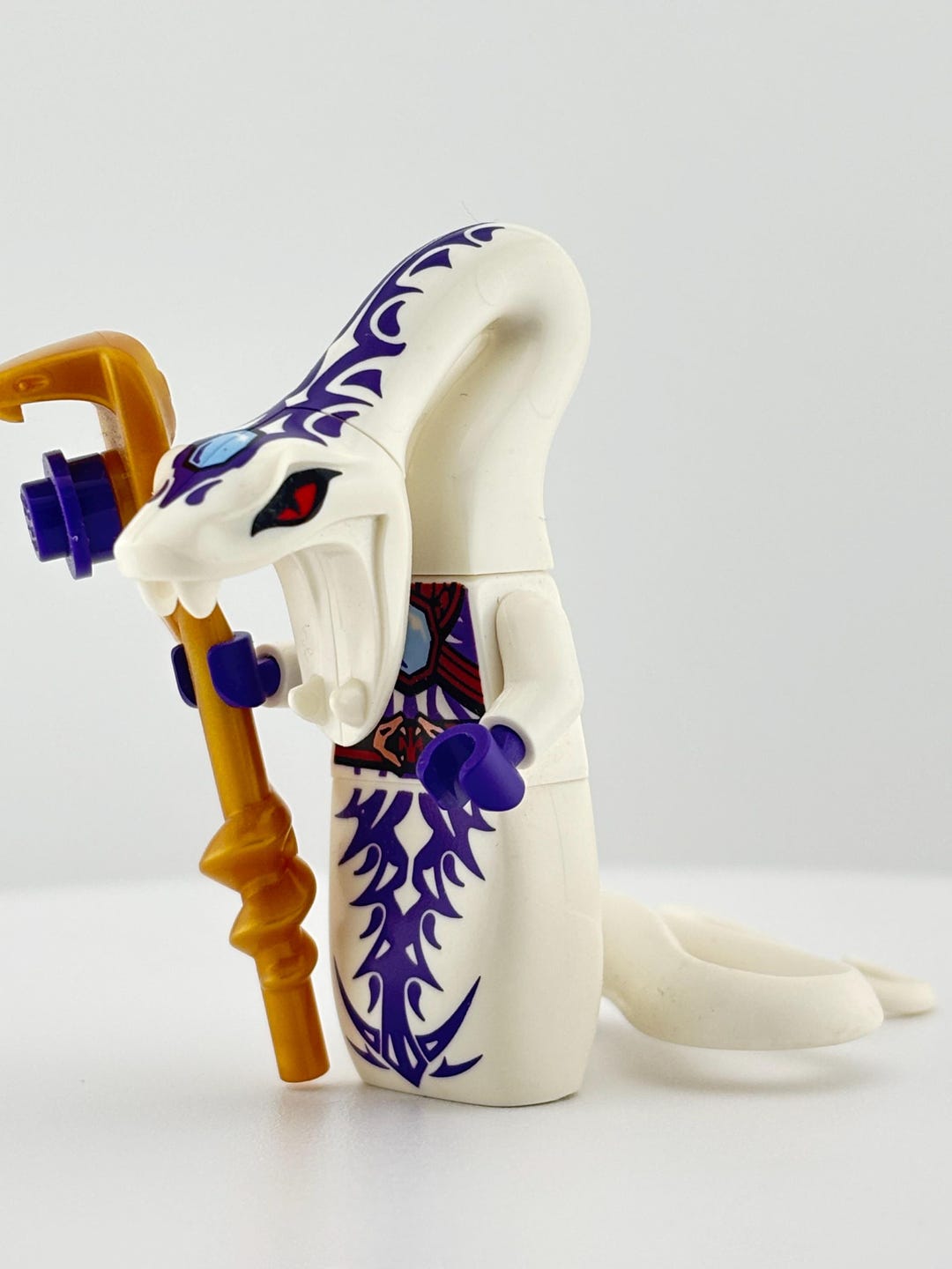 LEGO® Pythor Chumsworth NINJAGO Minifigure – White Serpent Villain ...