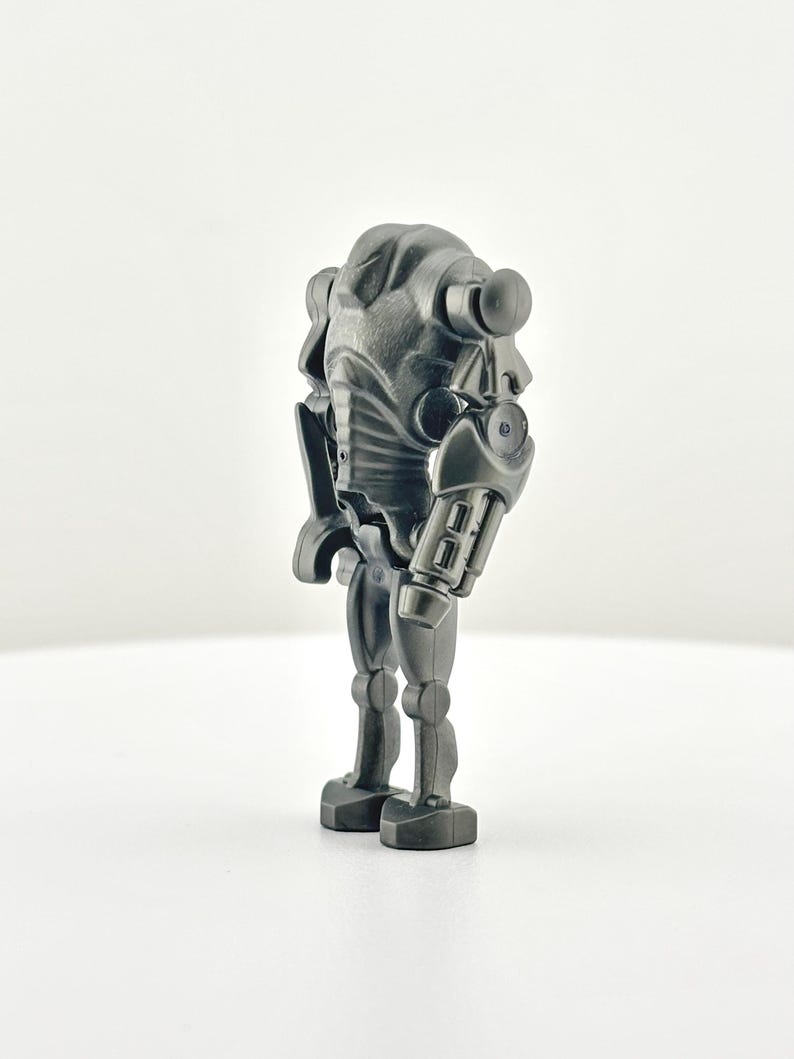 LEGO® Super Battle Droid Star Wars Minifigure – Pearl Dark Gray Blaster ...