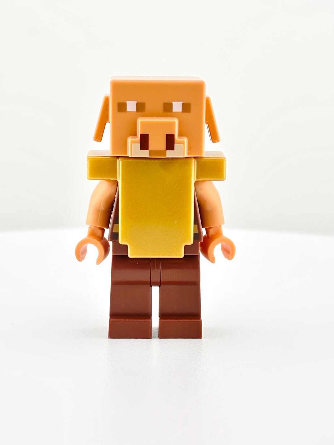LEGO® Piglin Minecraft Minifigure – Pearl Gold Armor – Nether Resident ...