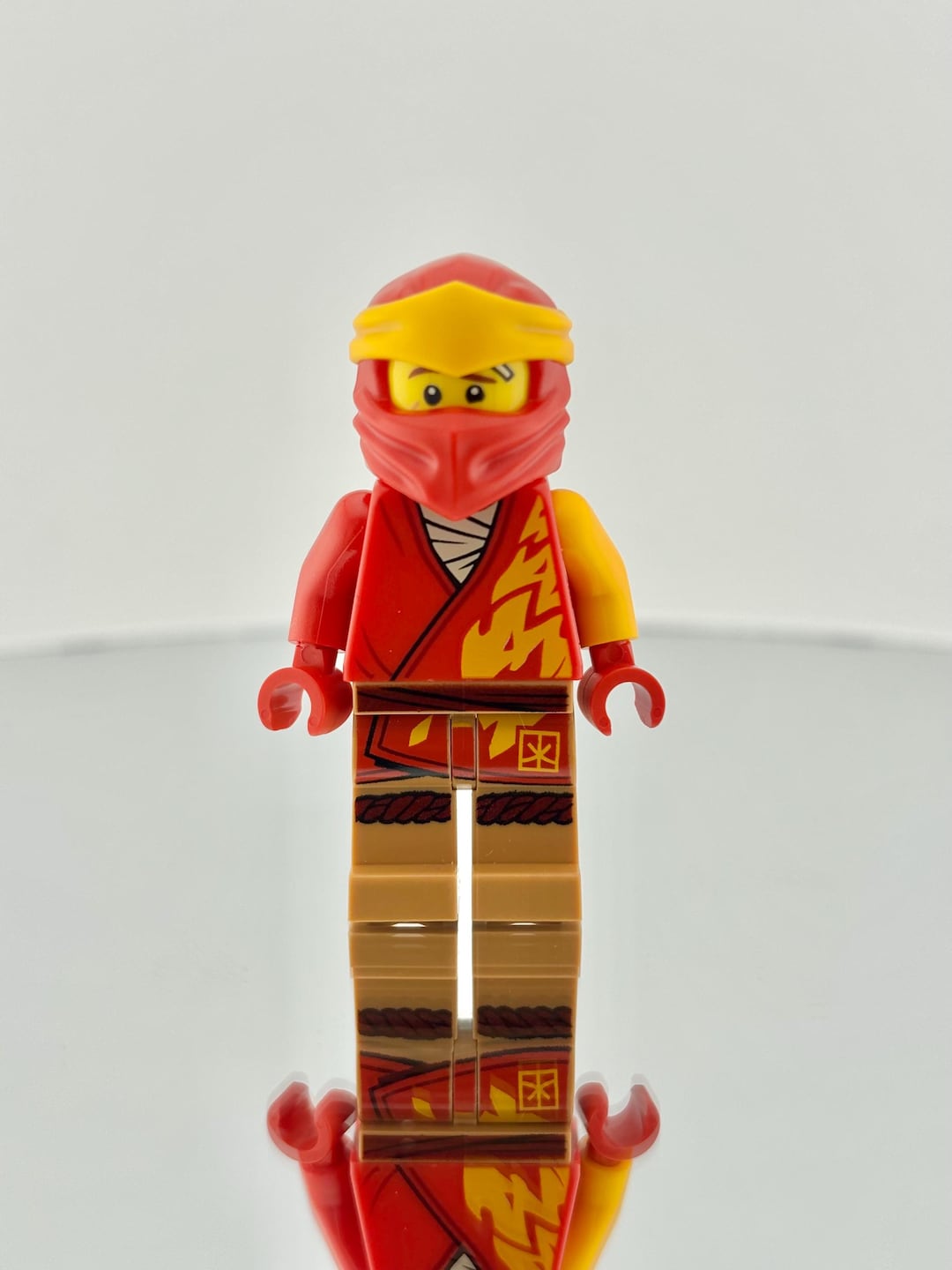 LEGO® Kai Ninjago Minifigure – Core Ninjago Fire Ninja – Red Suit Ninja ...