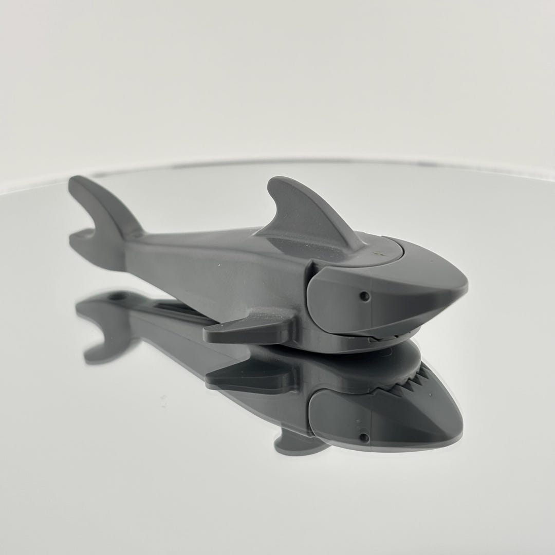 LEGO® Shark Minifigure – Rounded Nose, Debossed Eyes, Retired Ocean ...