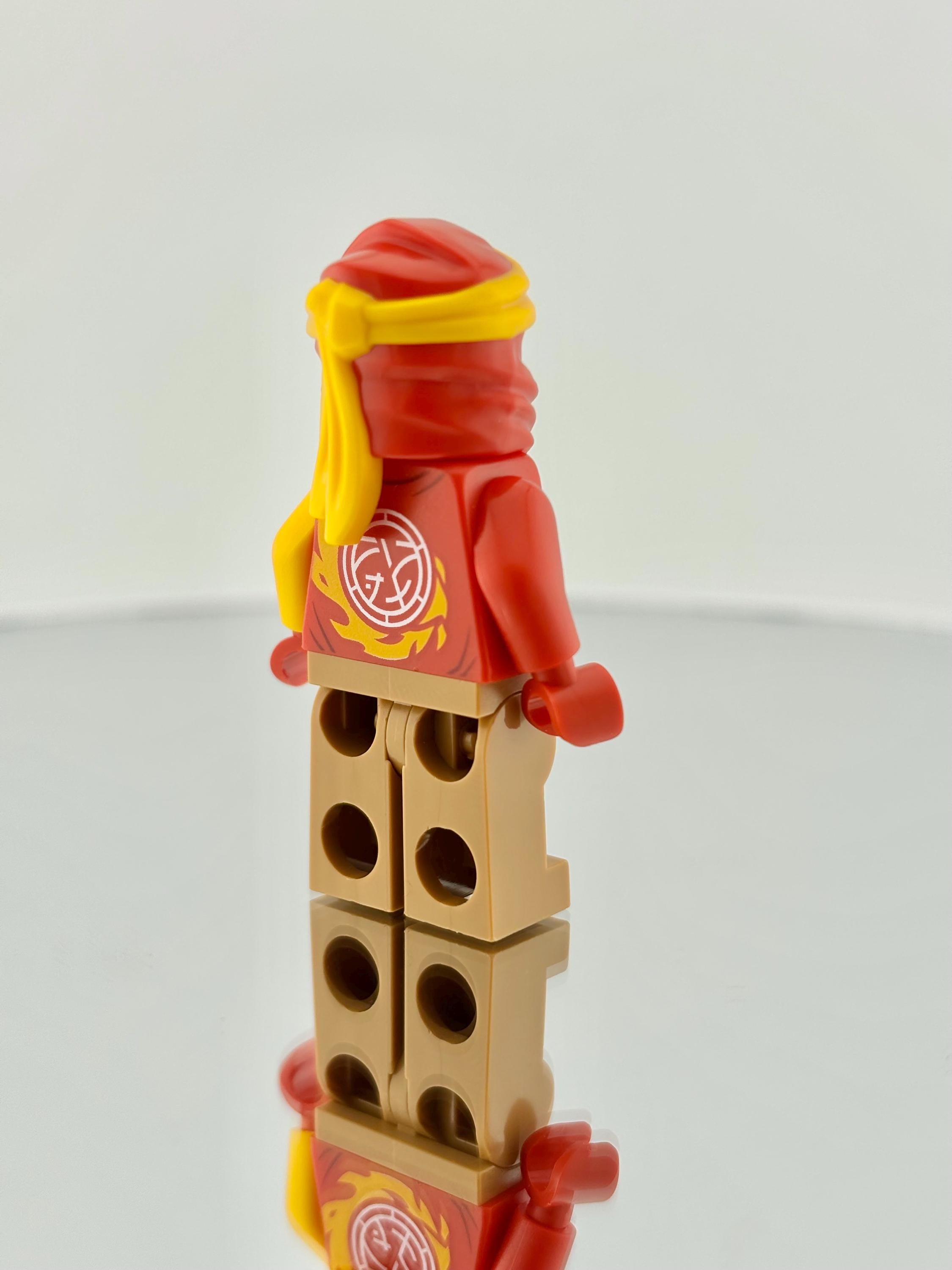 LEGO® Kai Ninjago Minifigure – Core Ninjago Fire Ninja – Red Suit Ninja ...