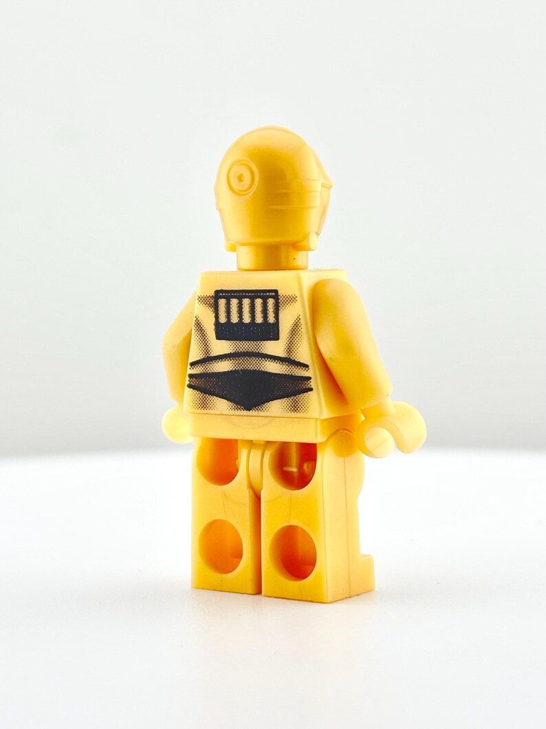 LEGO® C-3PO Star Wars Minifigure – Pearl Light Gold Droid – Classic ...