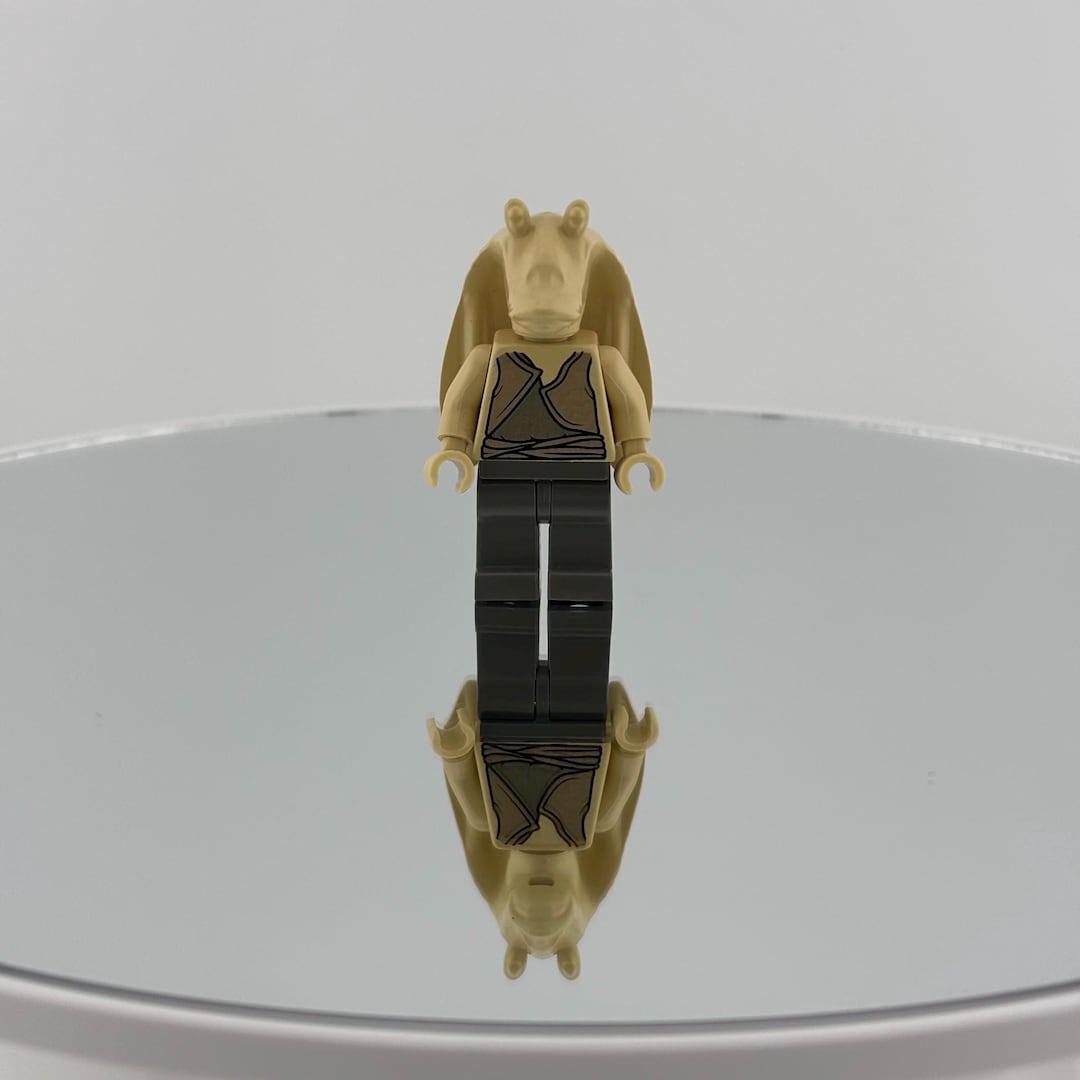 Vintage LEGO Star Wars Jar Jar Binks Minifigure - Gungan Commander ...