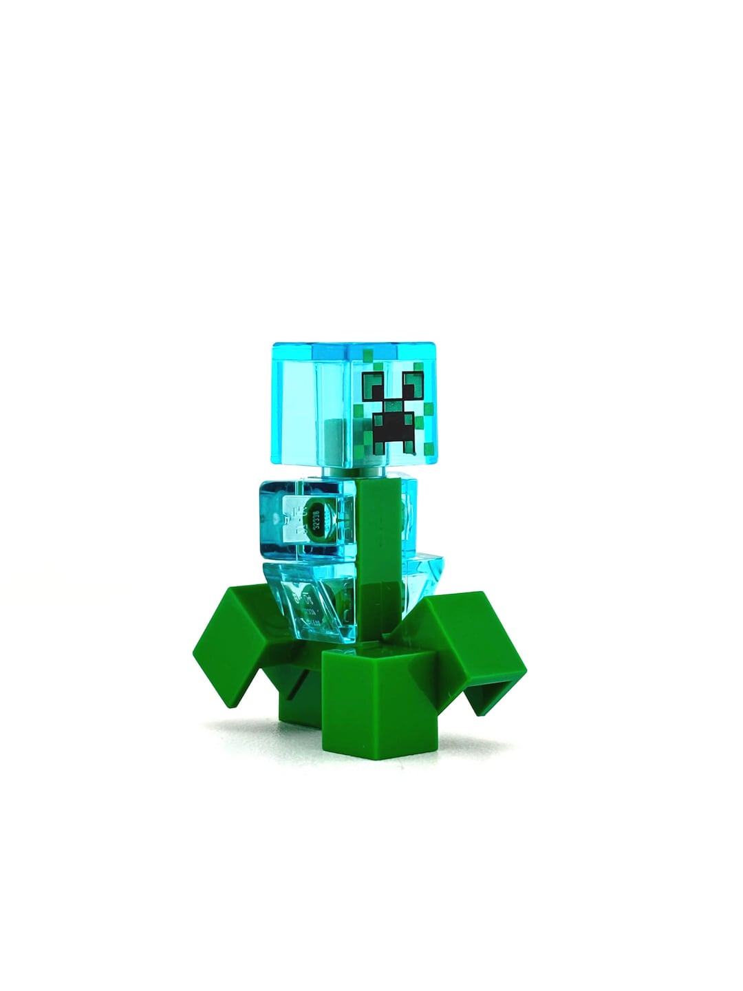 LEGO® Charged Creeper Minifigure – Minecraft Lightning-infused Monster ...