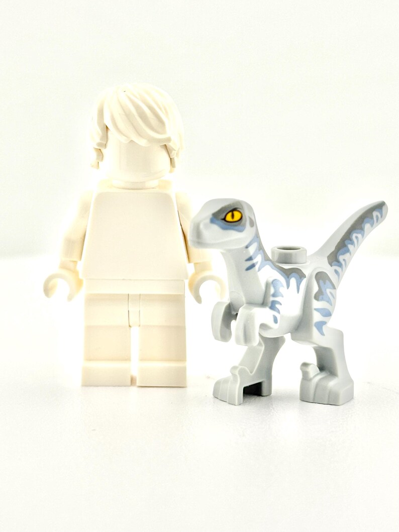 LEGO® Baby Raptor Jurassic World Park Dinosaur Minifigure – Blue ...