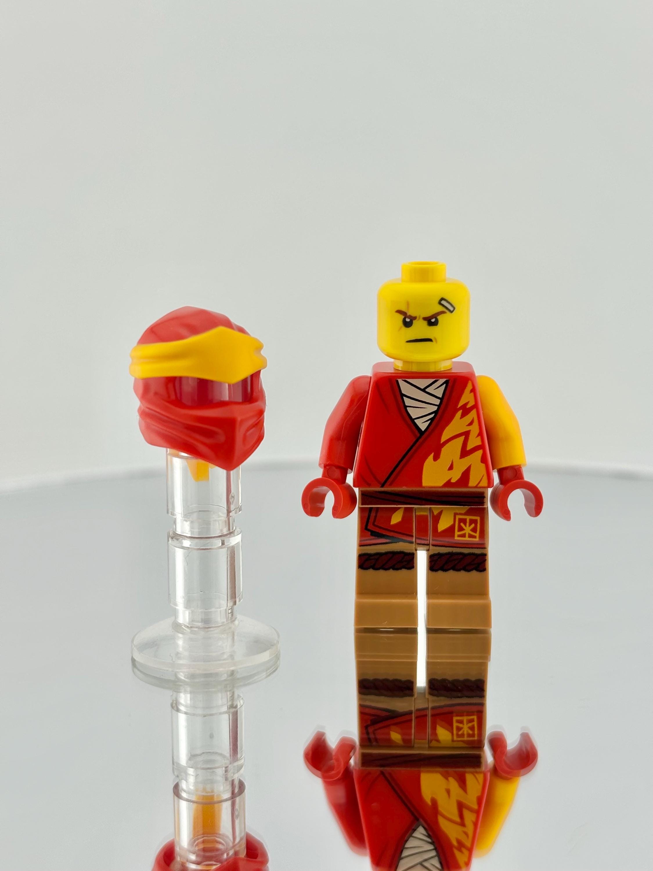 LEGO® Kai Ninjago Minifigure – Core Ninjago Fire Ninja – Red Suit Ninja ...