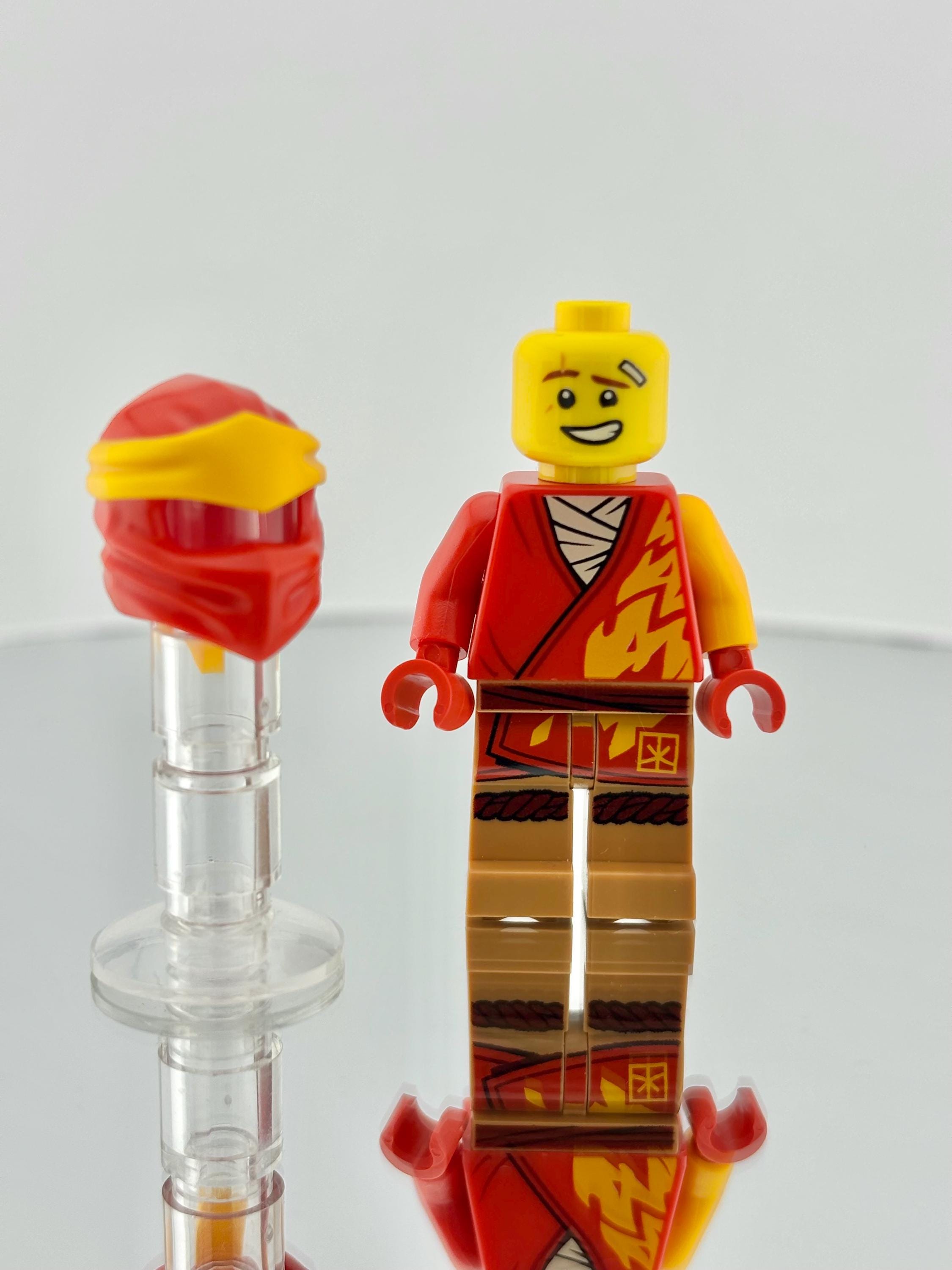 LEGO® Kai Ninjago Minifigure – Core Ninjago Fire Ninja – Red Suit Ninja ...
