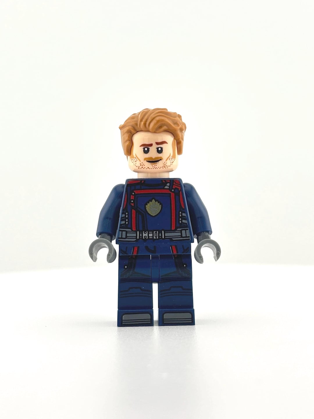 LEGO® Star-lord Dark Blue Suit Minifigure – Guardians of the Galaxy Vol ...