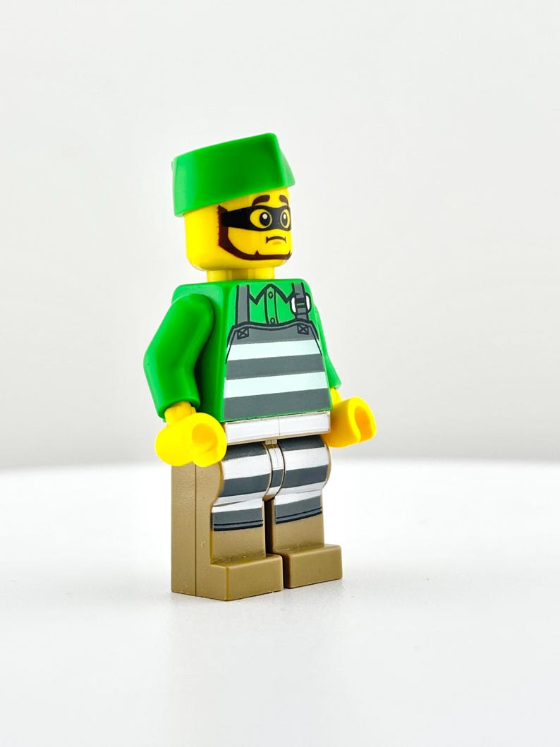 LEGO® Police Jail Prisoner Chef Town Minifigure – Unique Culinary ...