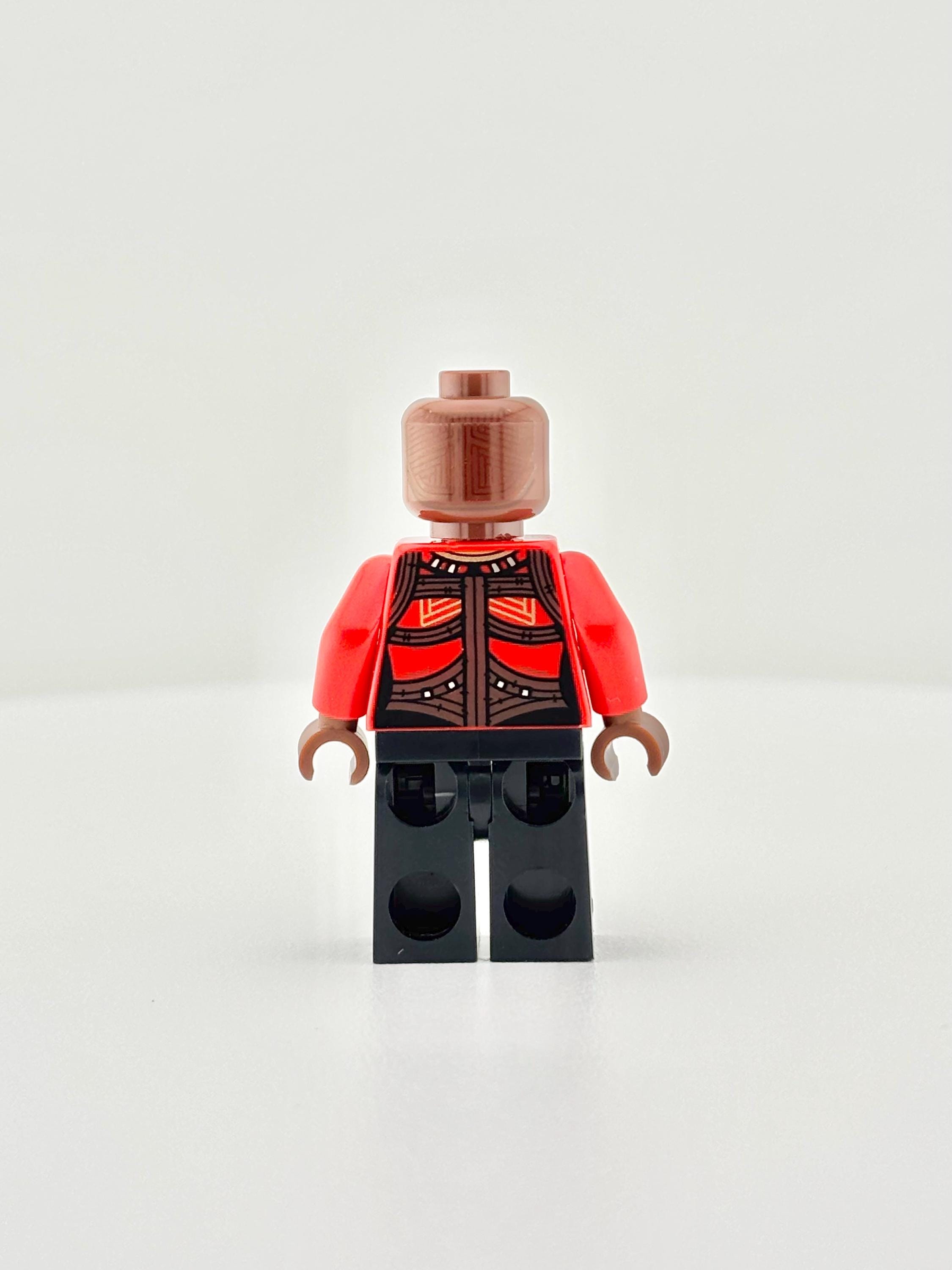 LEGO® Okoye Marvel Minifigure – Red Top – Marvel Wakanda Forever Super ...