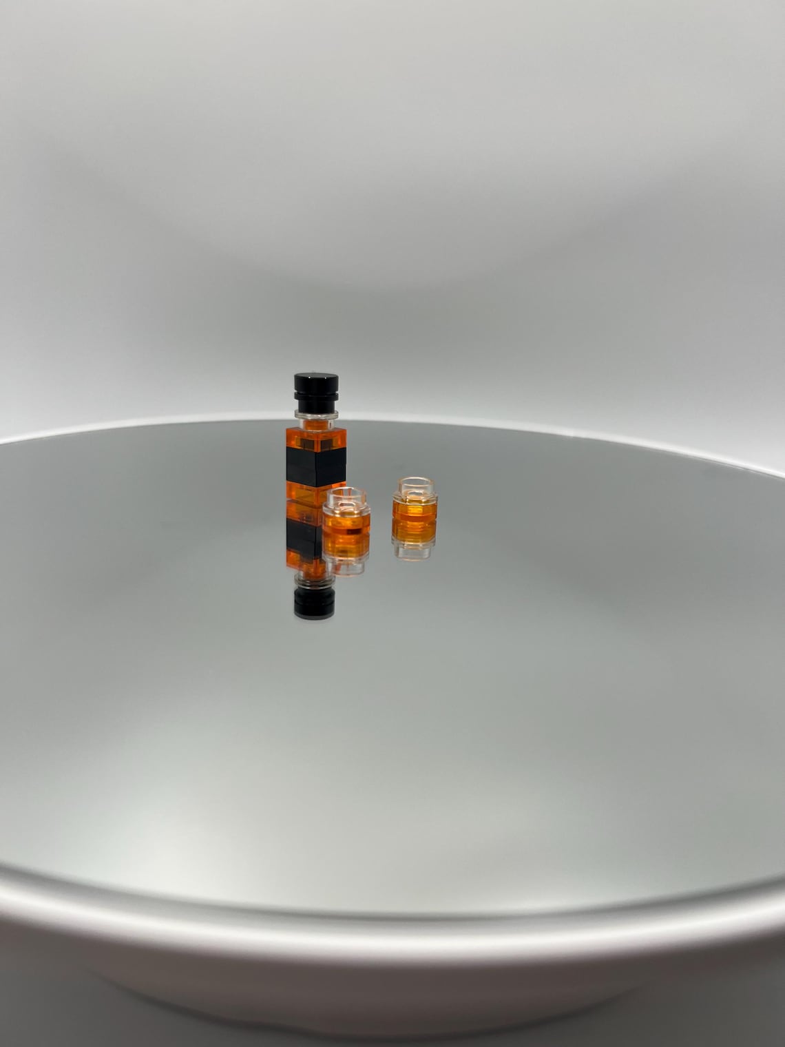LEGO® Whiskey Bottle & Glasses: Custom Minifigure Bar Set - Etsy