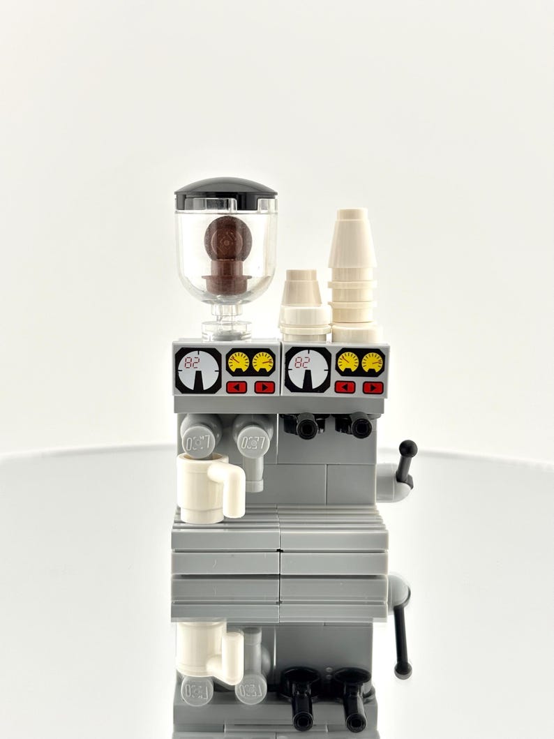 LEGO Mini Espresso/coffee Machine – Custom Barista Coffee Maker for ...