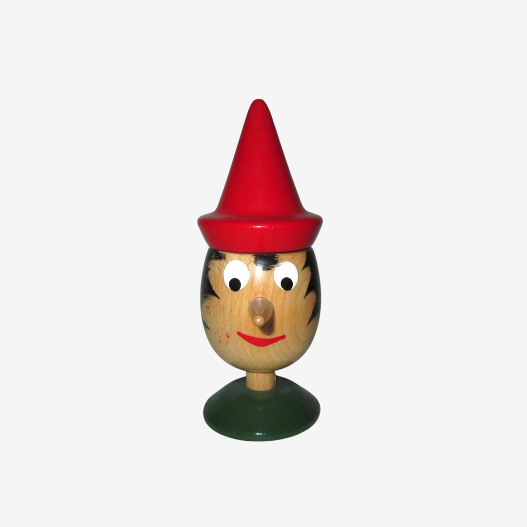 Vintage Pinocchio Wood Nutcracker Made in Italy - Etsy