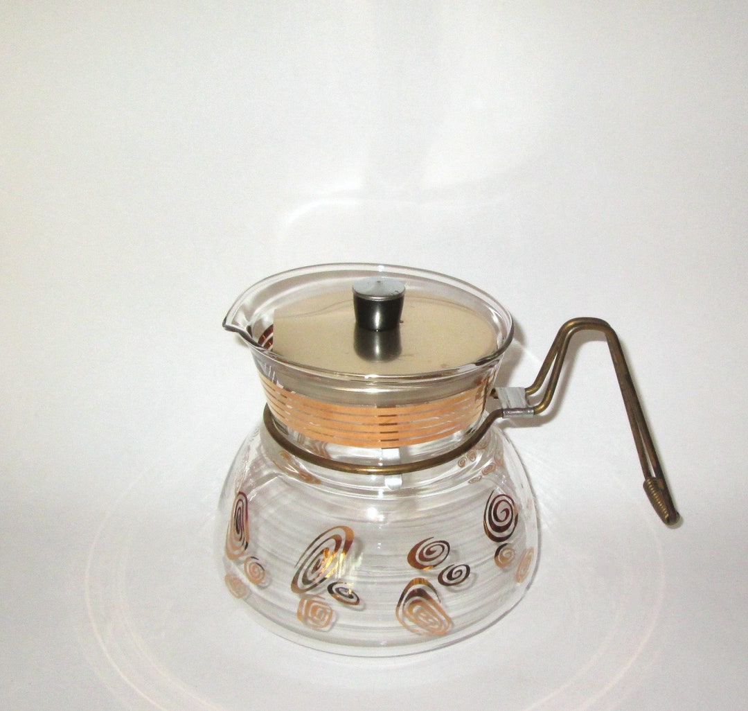 Vintage Mid Century Glass Coffee Carafe Flame-proof by Jet-o-matic - Etsy