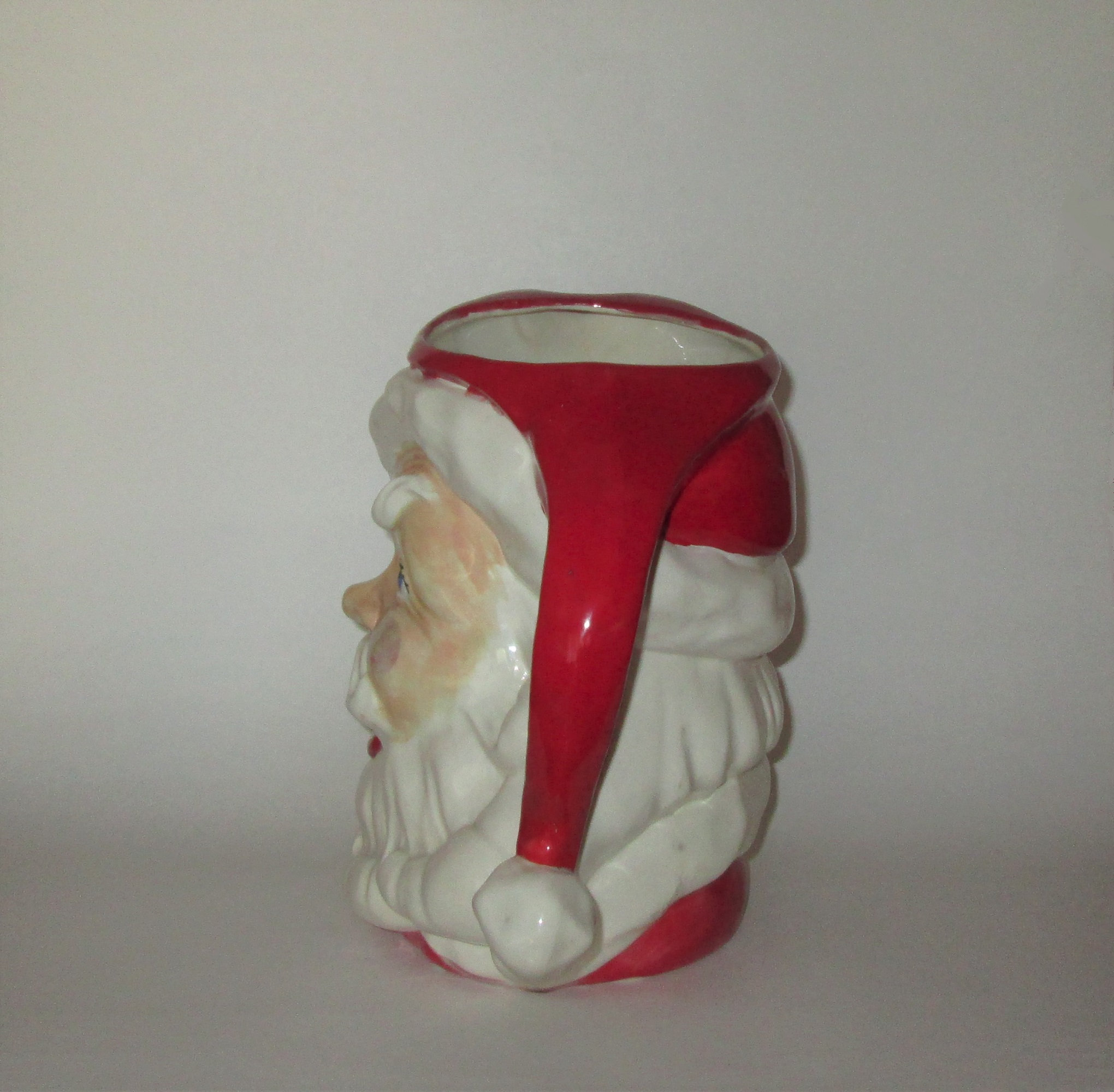 Vintage 1950s Winking Santa Claus Pitcher Large - Etsy