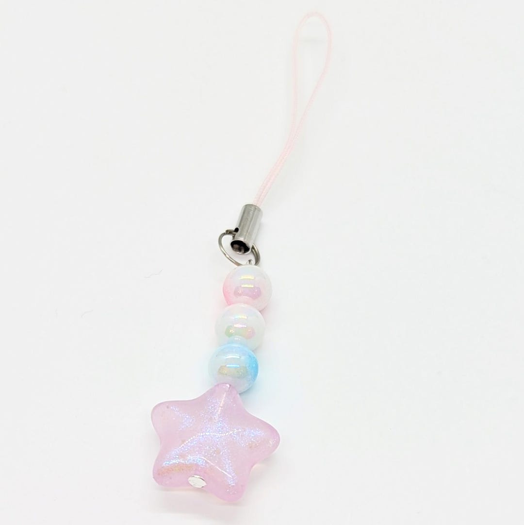 Transgender Pride Flag Phone Charm | Star Phone Charm, Pride Charm ...