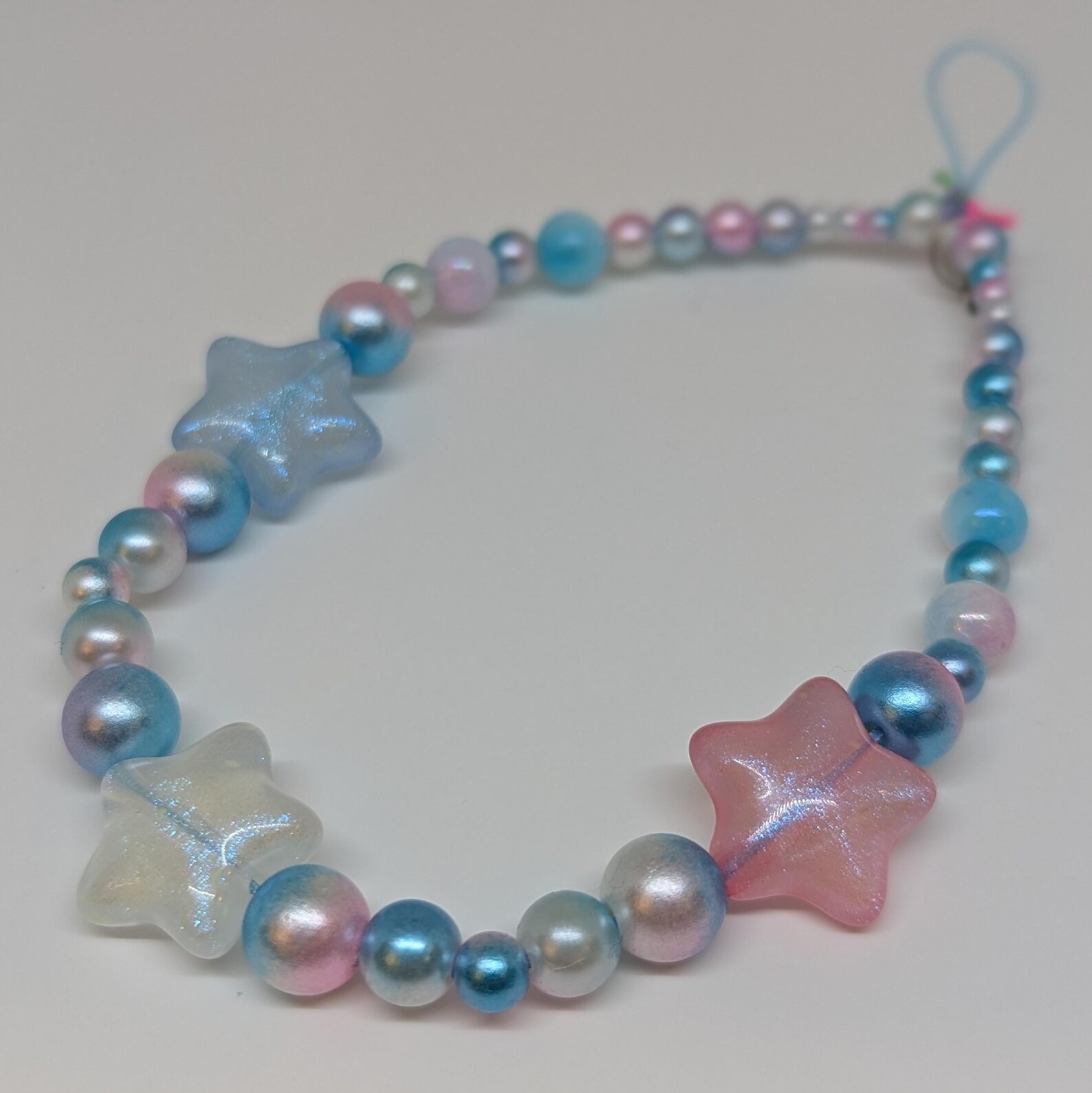 Transgender Pride Flag Phone Wrist Strap | Beaded Wrist Strap, Pride ...
