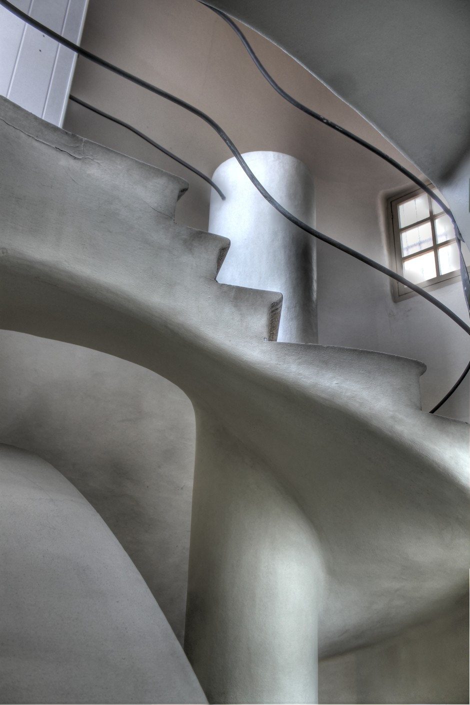 Gaudi Casa Battlo, Staircase, Spain, Spanish Architecture, Modernism ...