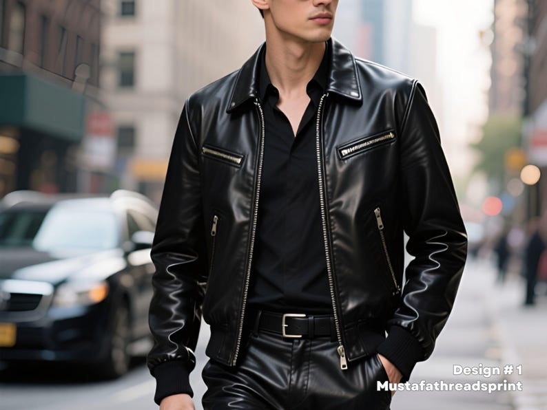 Handmade Leather Jacket | Small Business Pakistan | Authentic Men’s ...