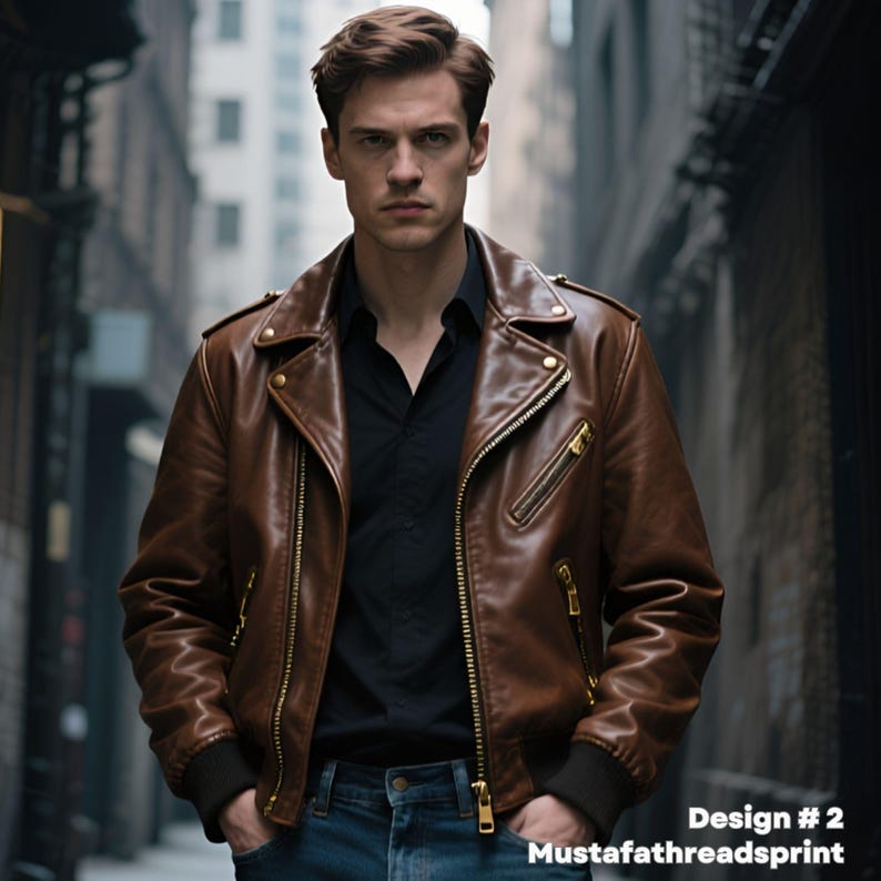 Handmade Leather Jacket | Small Business Pakistan | Authentic Men’s ...