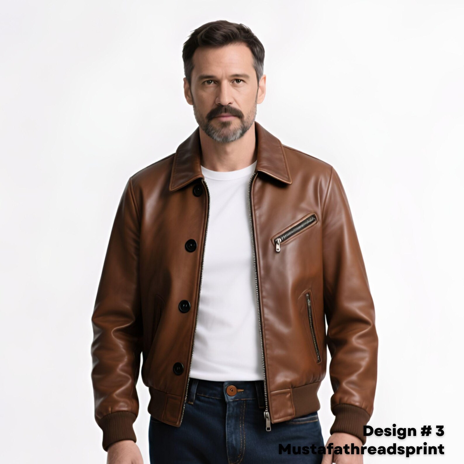 Handmade Leather Jacket | Small Business Pakistan | Authentic Men’s ...