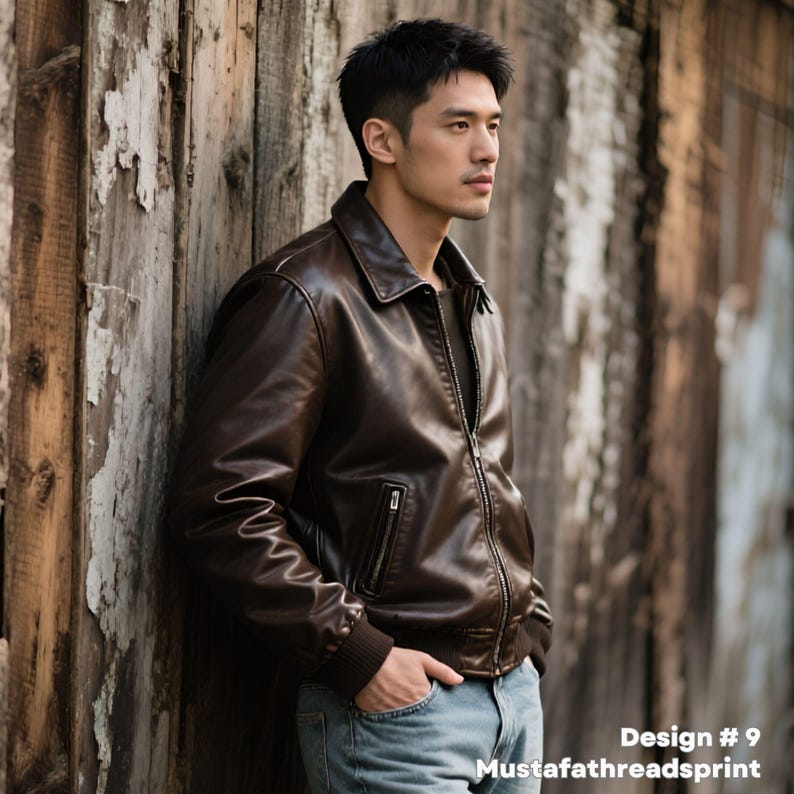 Handmade Leather Jacket | Small Business Pakistan | Authentic Men’s ...