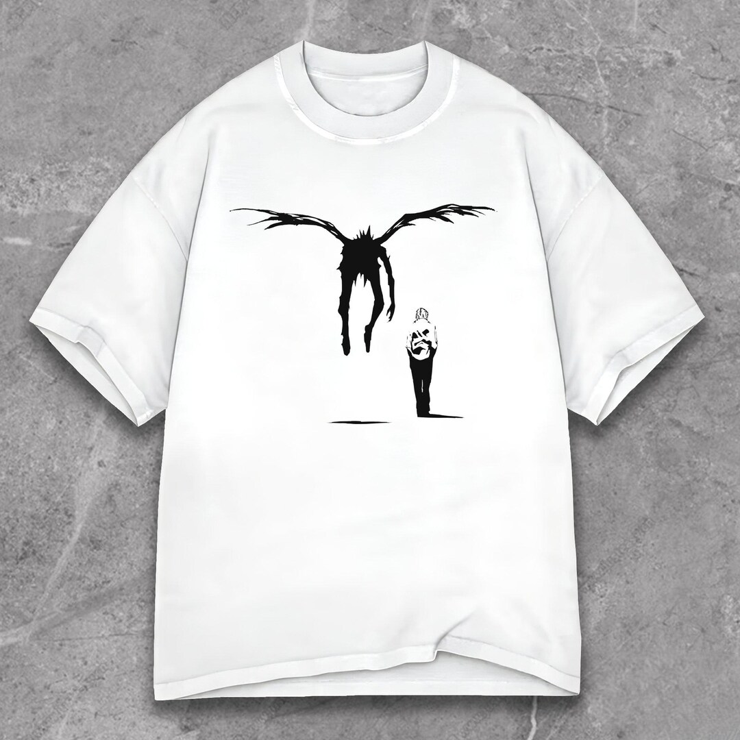Light Death Graphic Shirt, Note Anime Vintage Special, Anime Manga ...