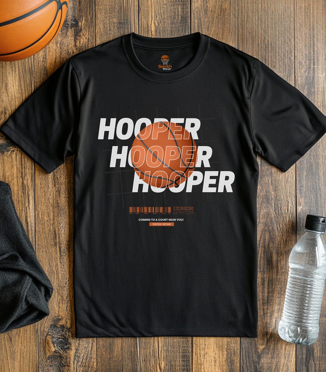 Hooper Basketball Graphic Tshirt, Basketball Lovers Shirt, Basketball ...