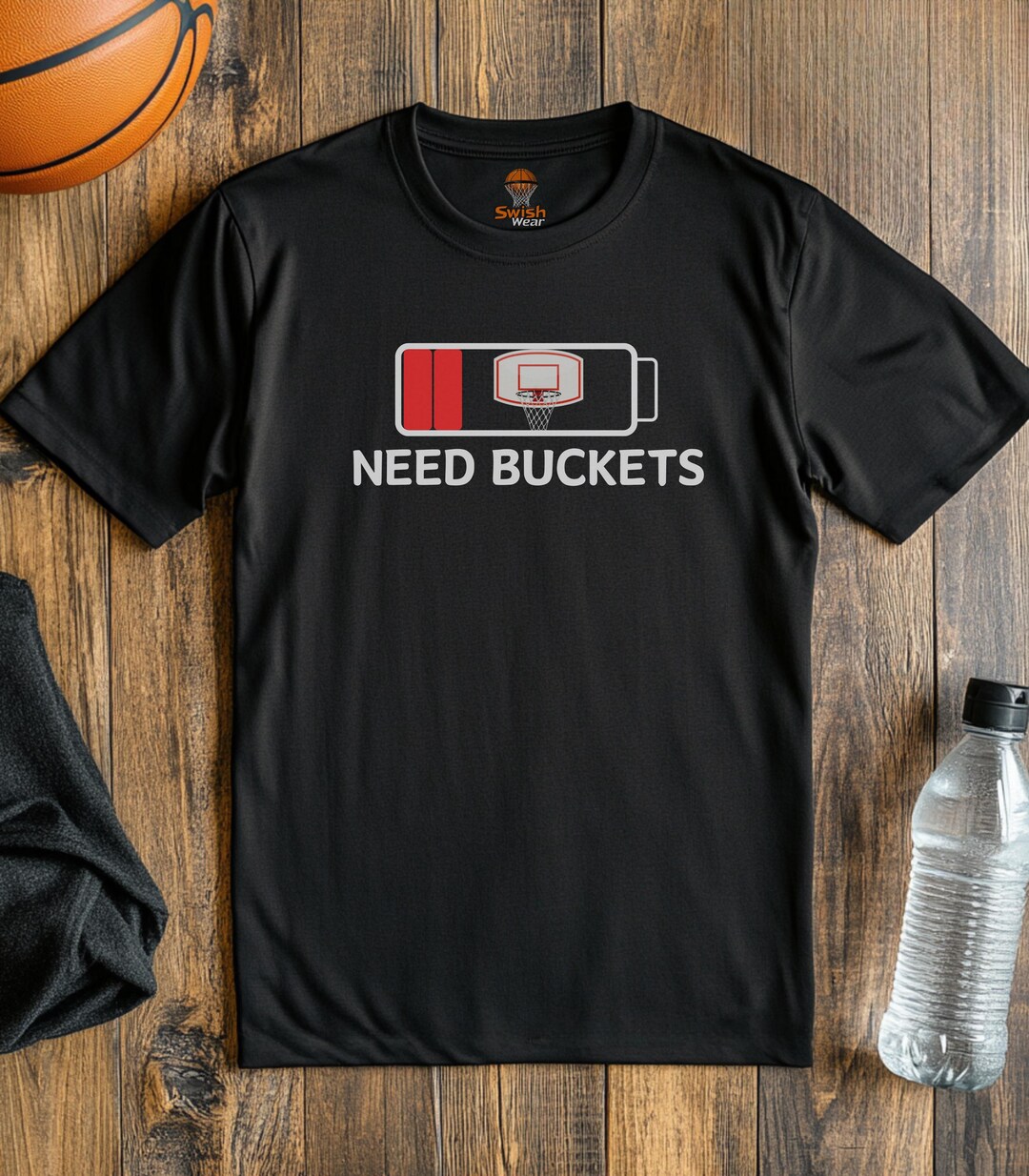 Need Buckets Basketball Graphic Tshirt, Basketball Lovers Shirt ...