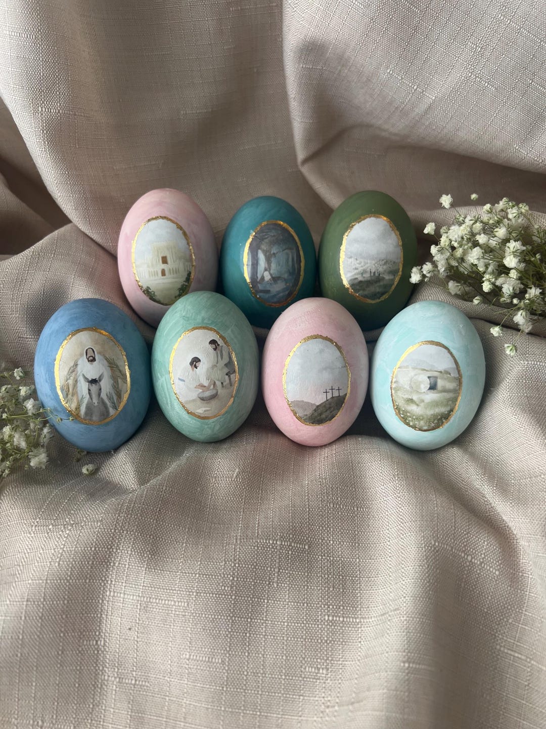 This is Jesus Heirloom Holy Week Devotional Eggs | Hand Painted Easter ...