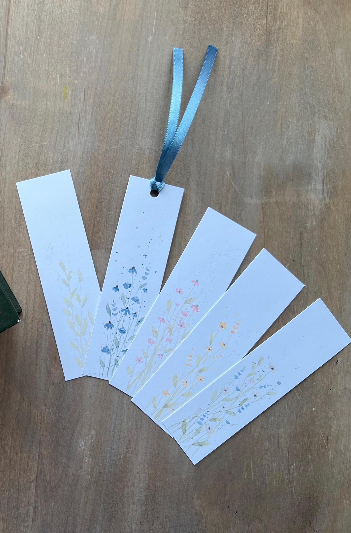 Watercolor Wildflower Bookmarks | Printable Watercolor Bookmarks ...