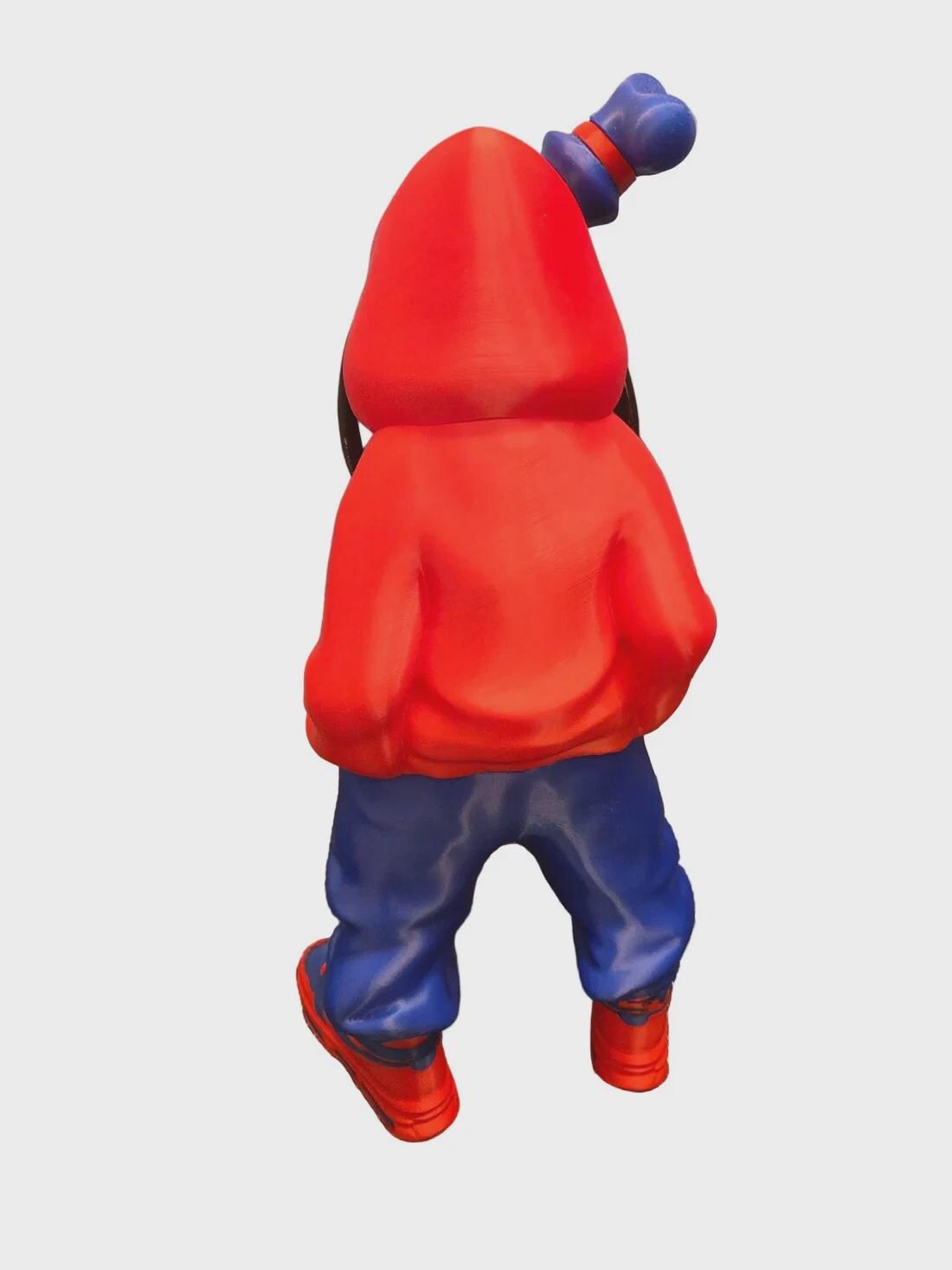 Large 350mm Disney Goofy Hoodie Nike "only GOOFY Vibes" 3D Printed ...