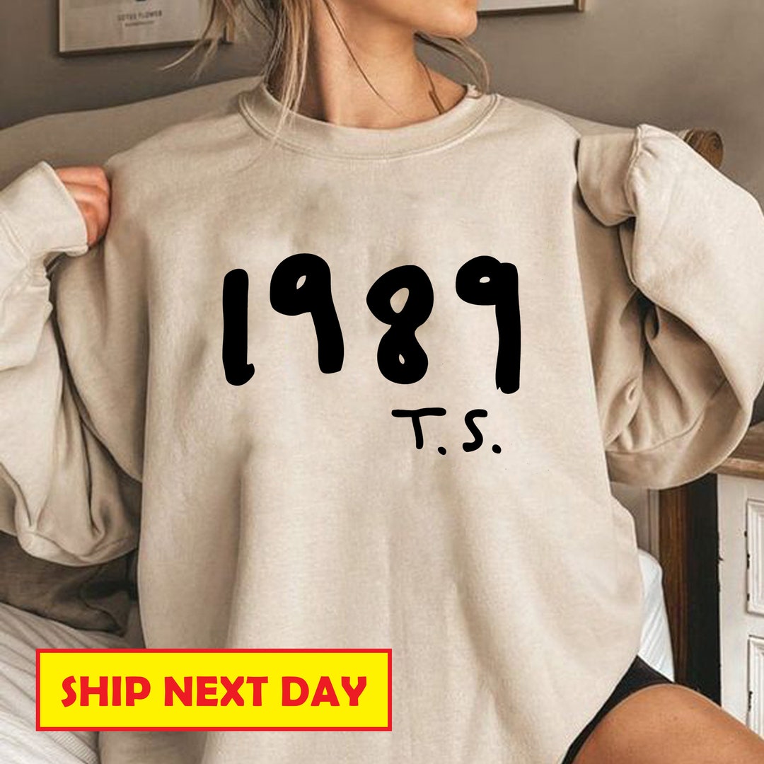Basic 1989 T.S. Sweatshirt, Taylor's Version Swiftie Merch, Retro Basic Womens Sweatshirt ...