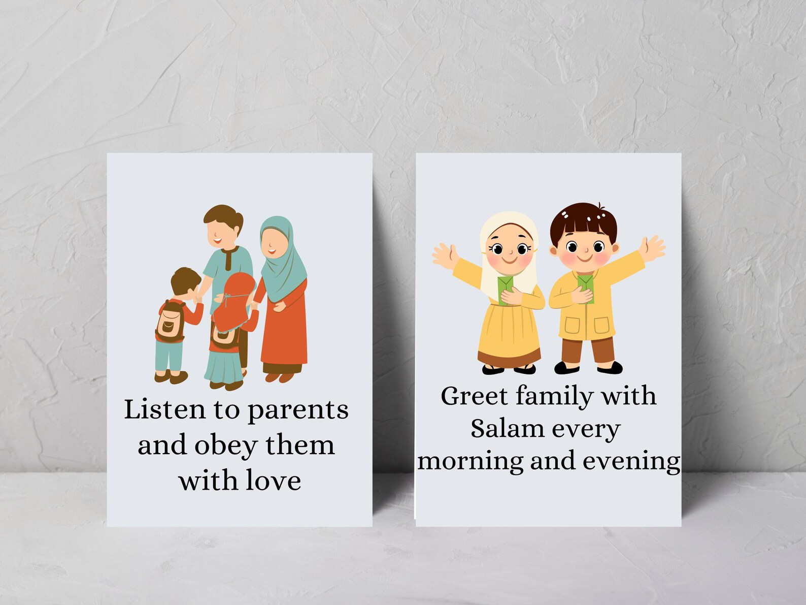 36 Good Deeds for Muslim Kids – Islamic Reward Cards – Printable ...