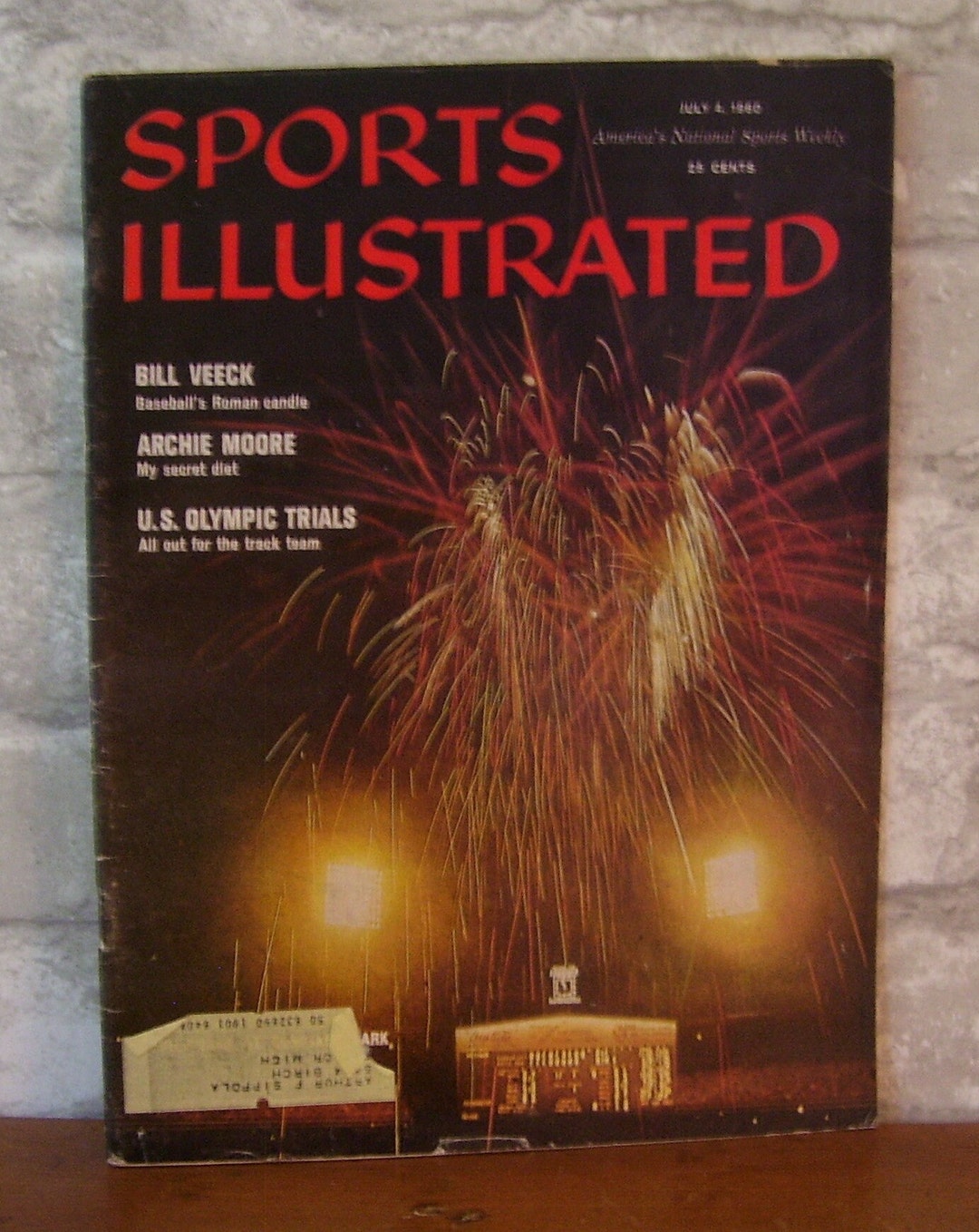 Sports Illustrated Magazine July 4th, 1960 - Baseball =mickey Mantle ...