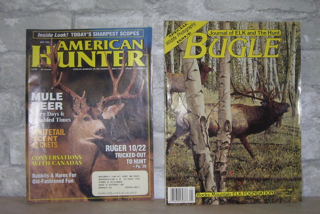 American Hunter and Bugle Wild Life Photography/ Journal of Elk and the ...