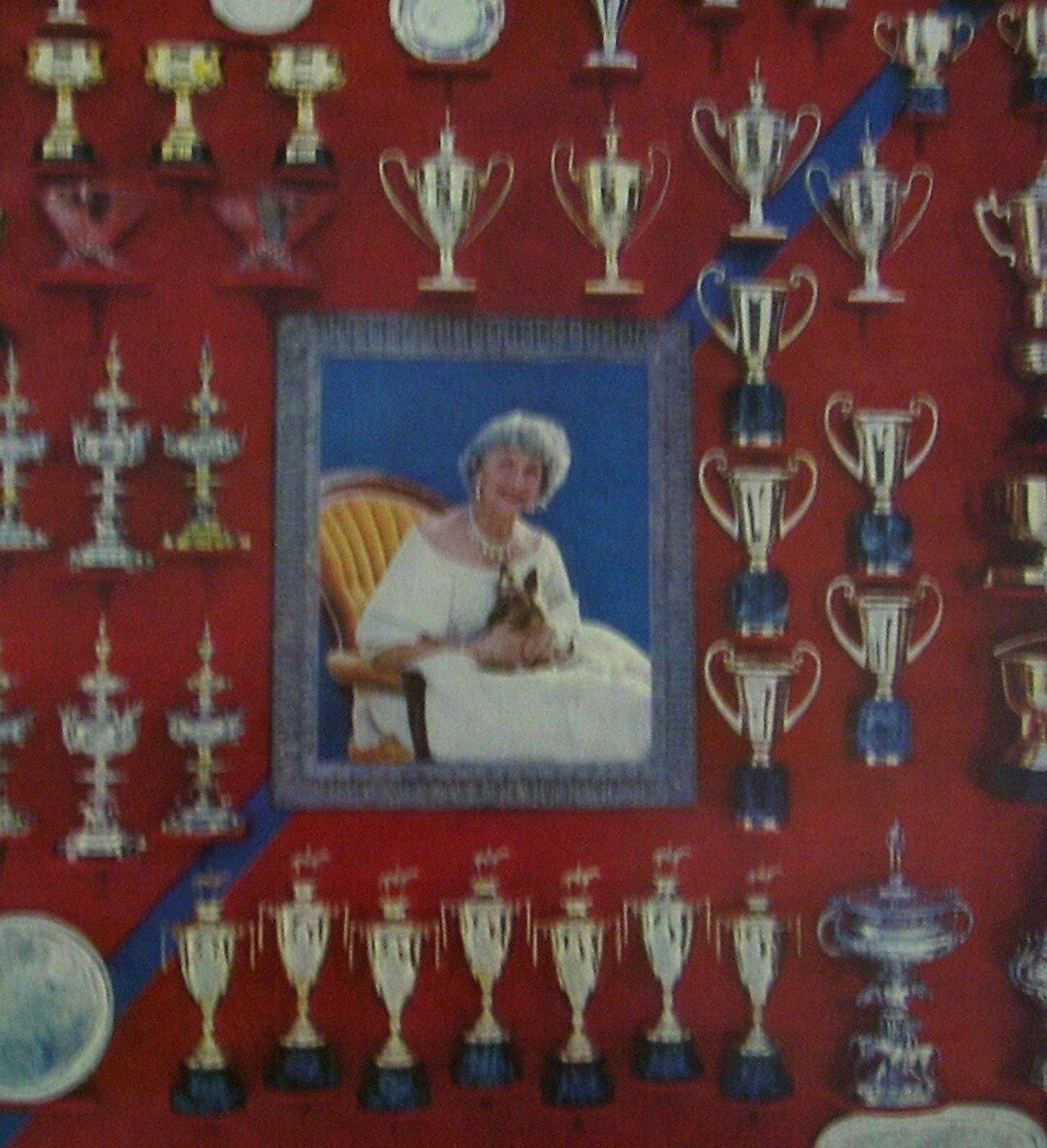 Vintage Magazine Page Calumet's Trophy's/ Mrs. Markey Photo Shoot ...