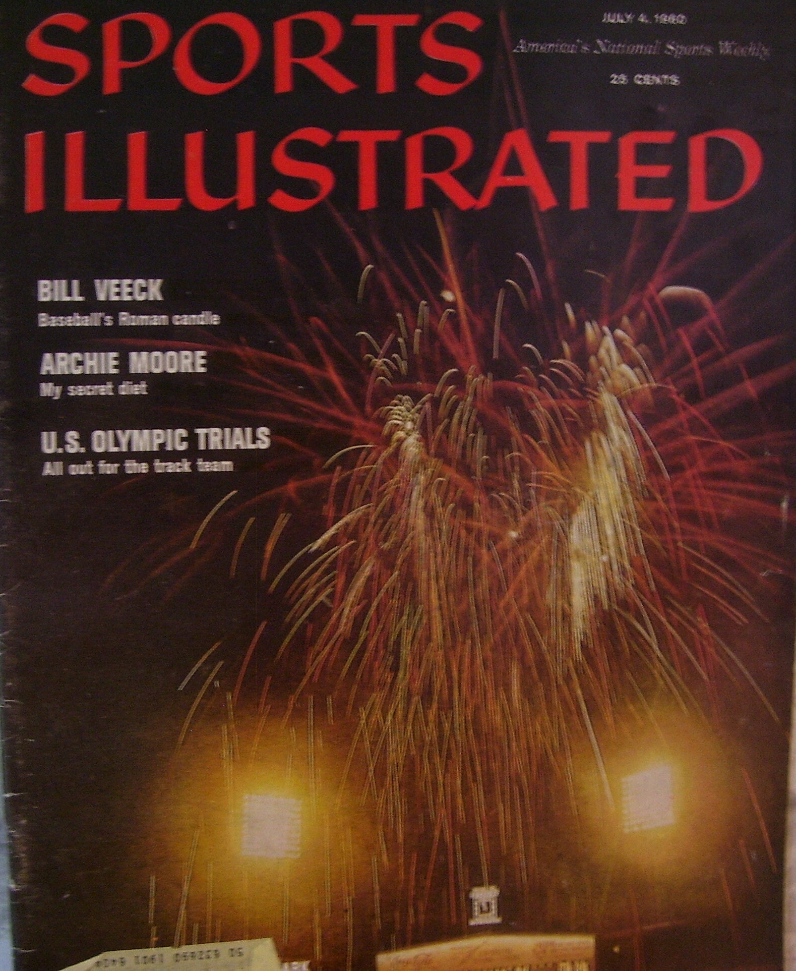 Sports Illustrated Magazine July 4th, 1960 - Baseball =mickey Mantle ...