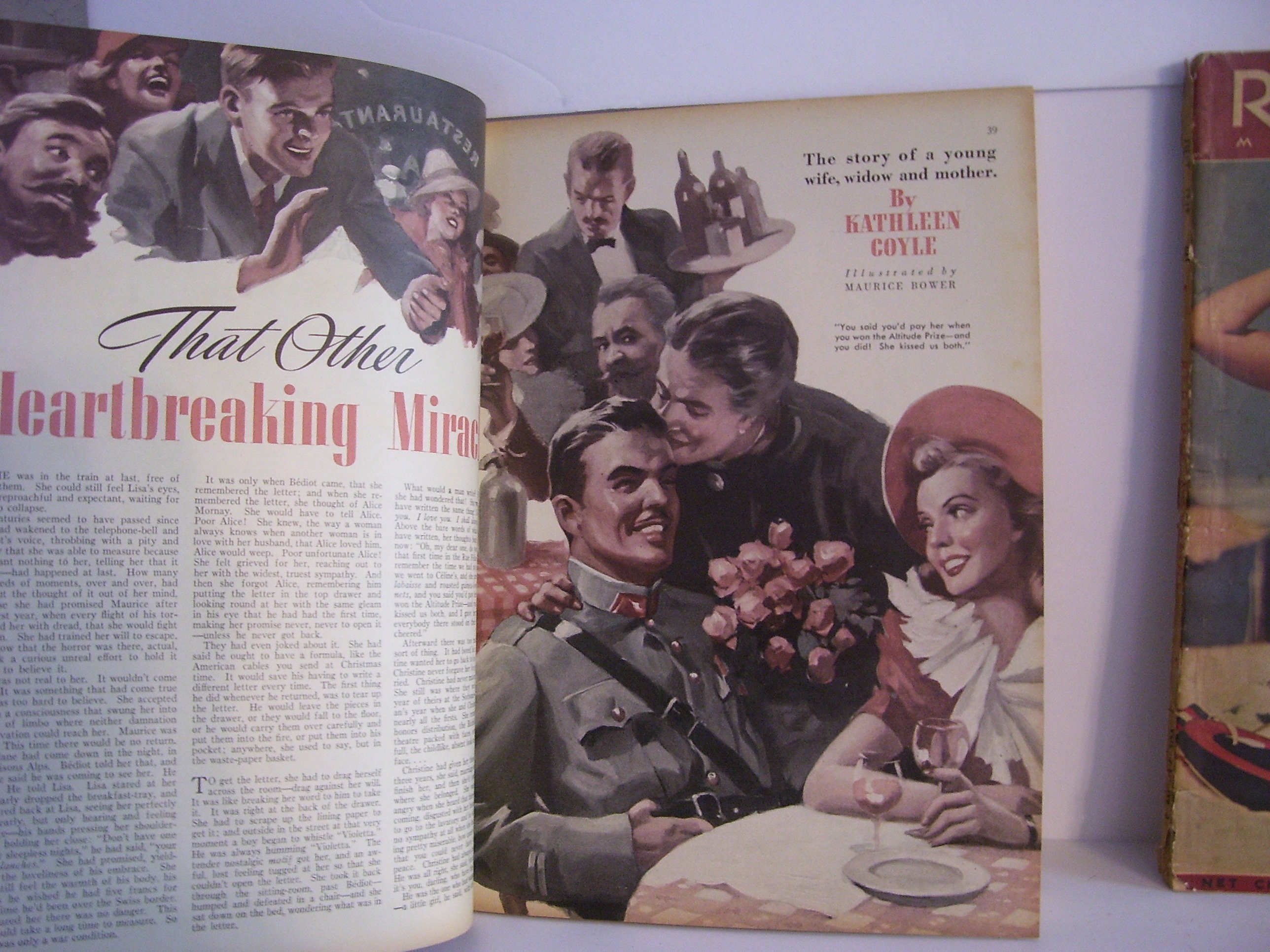 Redbook Magazine August 1940 and July 1938 Two Vintage Redbook ...